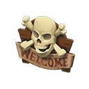 skull doorplate - Animal Crossing: New Horizons (ACNH) (ACNH) Trade ...