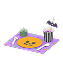 spooky table setting | Animal Crossing: New Horizons (ACNH) (ACNH ...