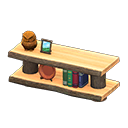log decorative shelves | Animal Crossing: New Horizons (ACNH) (ACNH ...