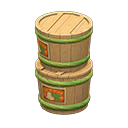 stacked senmaizuke barrels - Animal Crossing: New Horizons (ACNH) (ACNH ...
