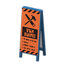 construction sign | Trade Animal Crossing: New Horizons (ACNH) (ACNH ...