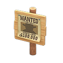 plain wooden shop sign | Trade Animal Crossing: New Horizons (ACNH ...