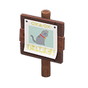 plain wooden shop sign | Trade Animal Crossing: New Horizons (ACNH ...