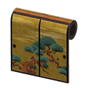 gold-screen wall | Animal Crossing: New Horizons (ACNH) (ACNH) Wiki