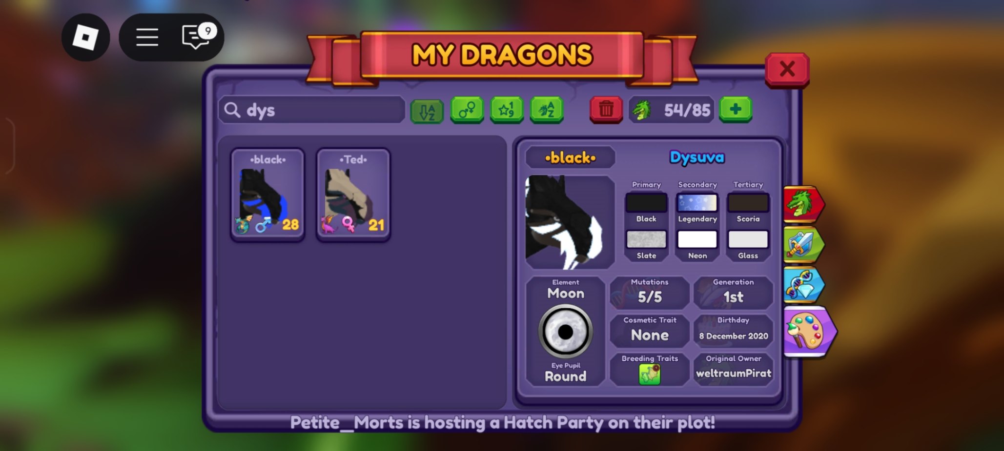 Dysuva - Roblox Dragon Adventures Trade | Traderie