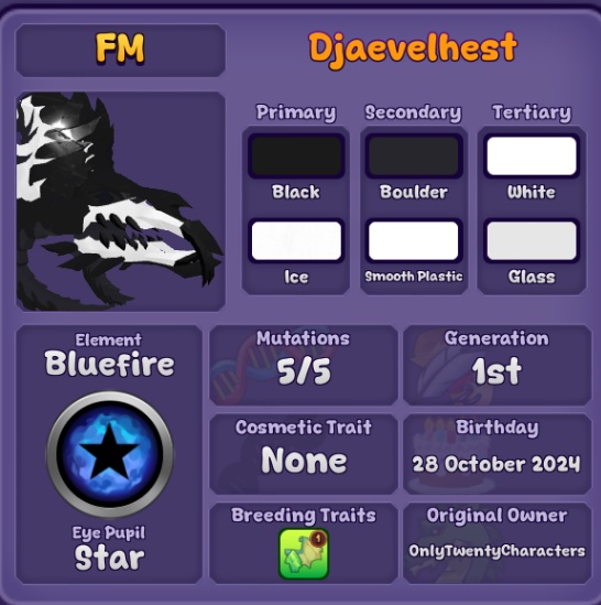 Djaevelhest - Roblox Dragon Adventures Trade | Traderie