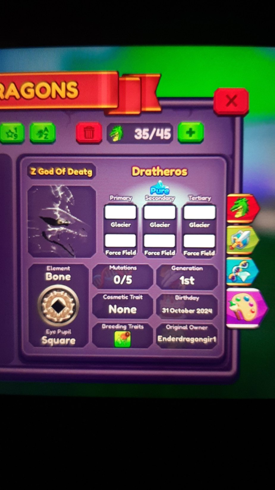 Dratheros - Roblox Dragon Adventures Trade | Traderie