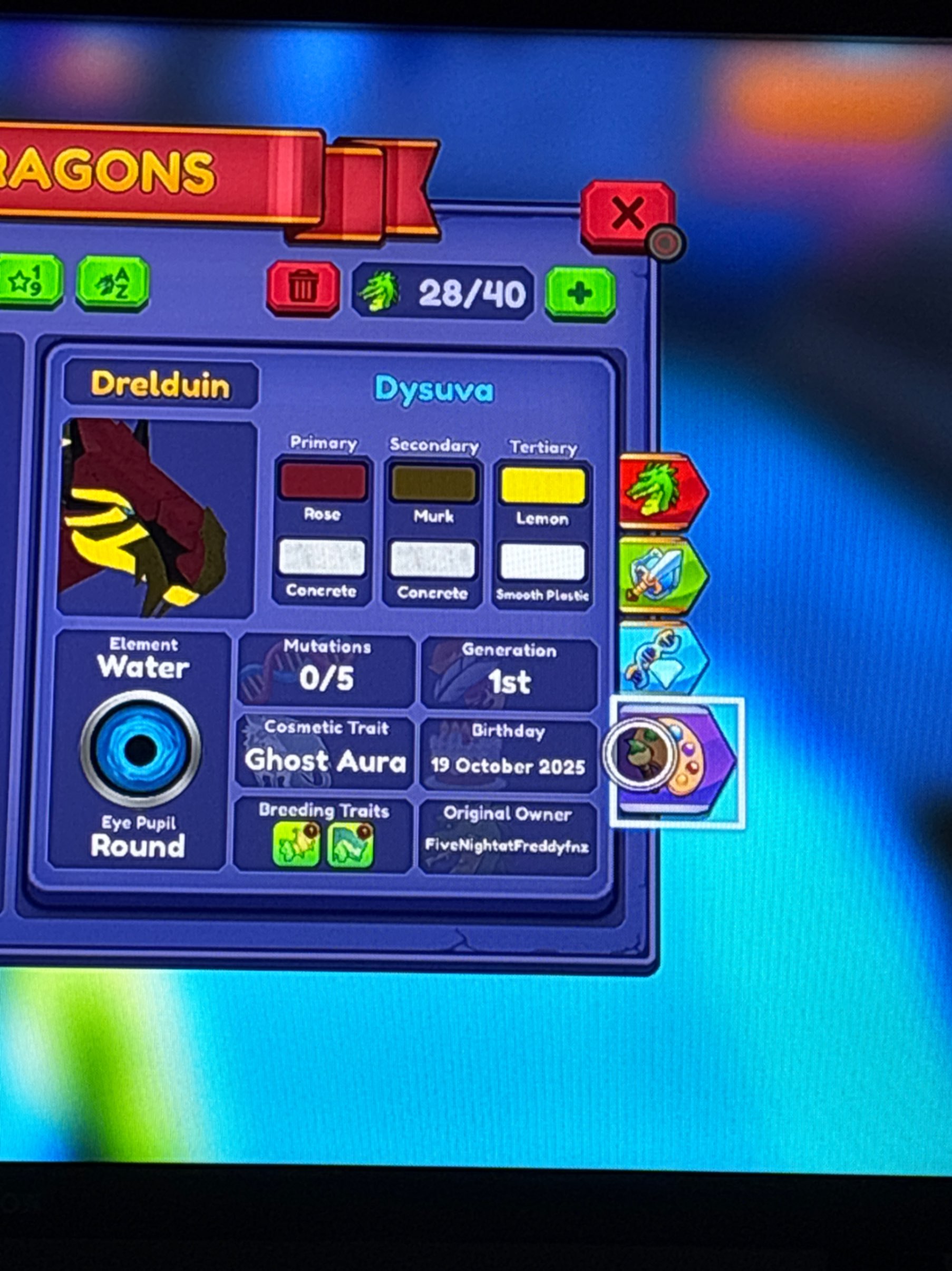 Dysuva - Roblox Dragon Adventures Trade | Traderie