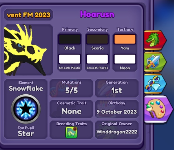 Hoarusn - Roblox Dragon Adventures Trade | Traderie
