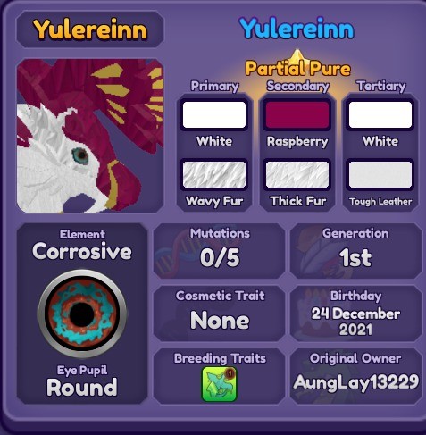 Yulereinn - Roblox Dragon Adventures Trade | Traderie