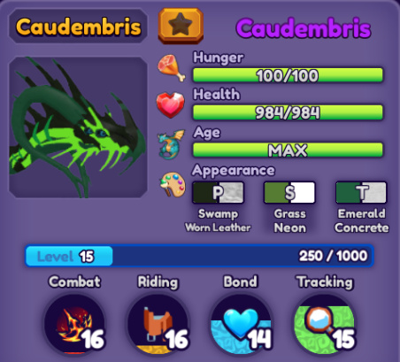 Caudembris - Roblox Dragon Adventures Trade | Traderie