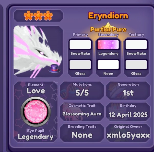 Eryndiorn - Roblox Dragon Adventures Trade | Traderie