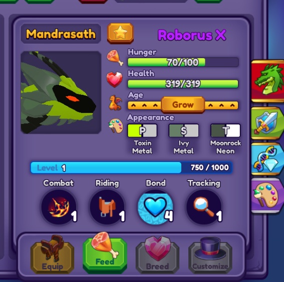 Roborus X - Roblox Dragon Adventures Trade | Traderie