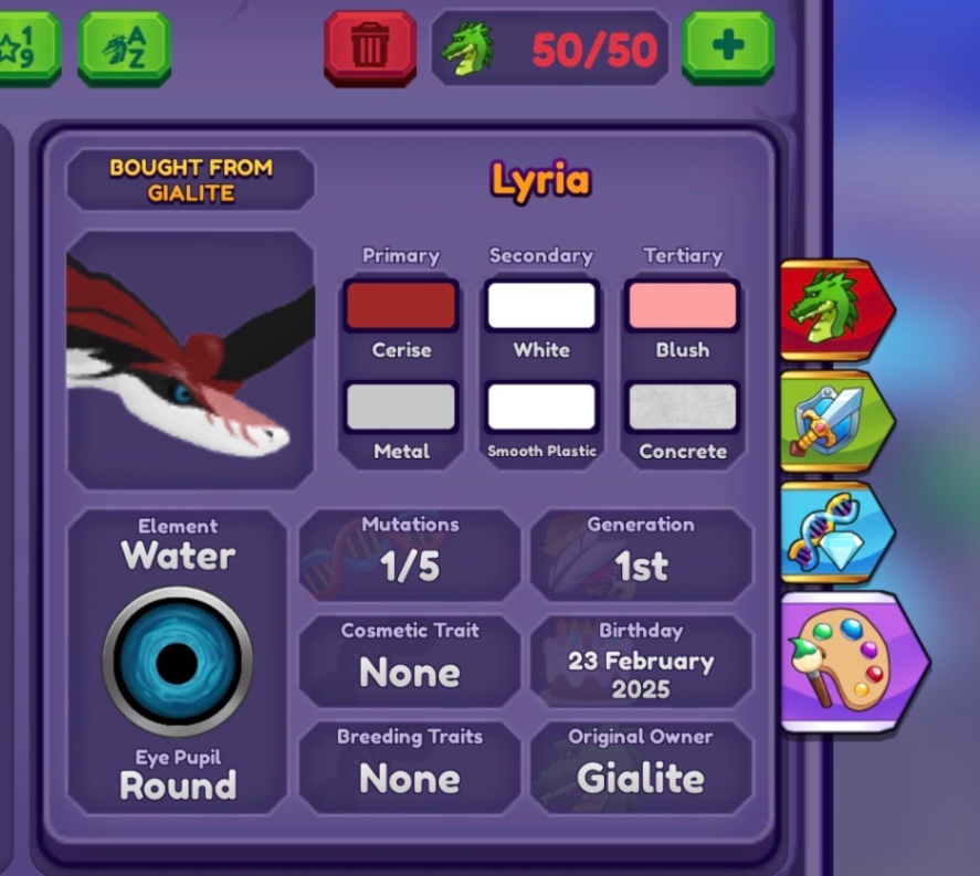 Lyria - Roblox Dragon Adventures Trade | Traderie