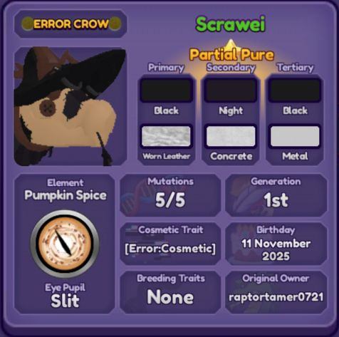 Scrawei - Roblox Dragon Adventures Trade | Traderie