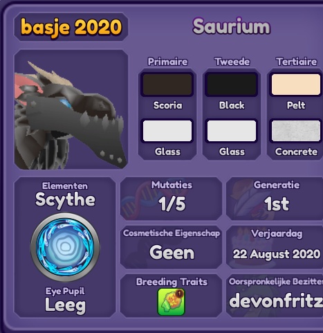 Saurium - Roblox Dragon Adventures Trade | Traderie