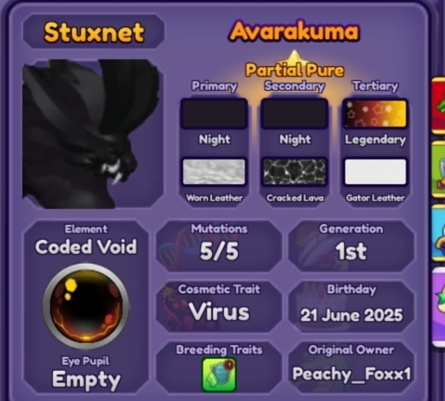 Avarakuma - Roblox Dragon Adventures Trade | Traderie