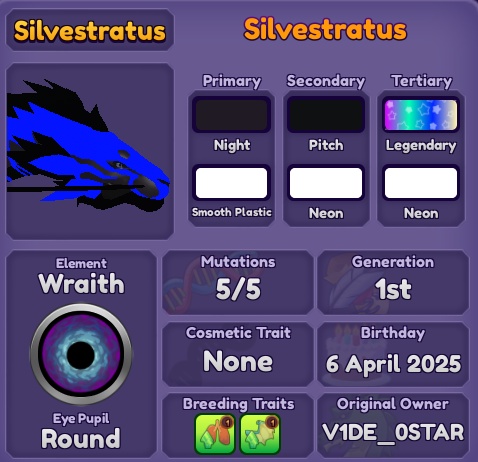 Silvestratus - Roblox Dragon Adventures Trade | Traderie