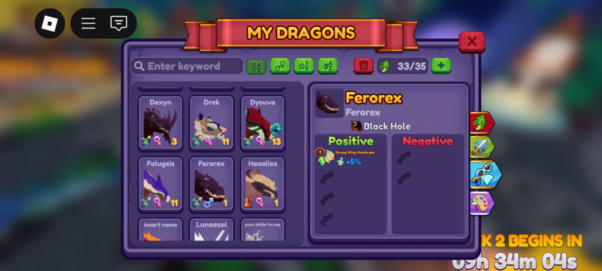 Ferorex - Roblox Dragon Adventures Trade | Traderie