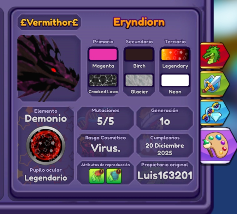 Eryndiorn - Roblox Dragon Adventures Trade | Traderie