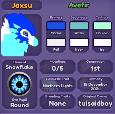 Avefir - Roblox Dragon Adventures Trade | Traderie