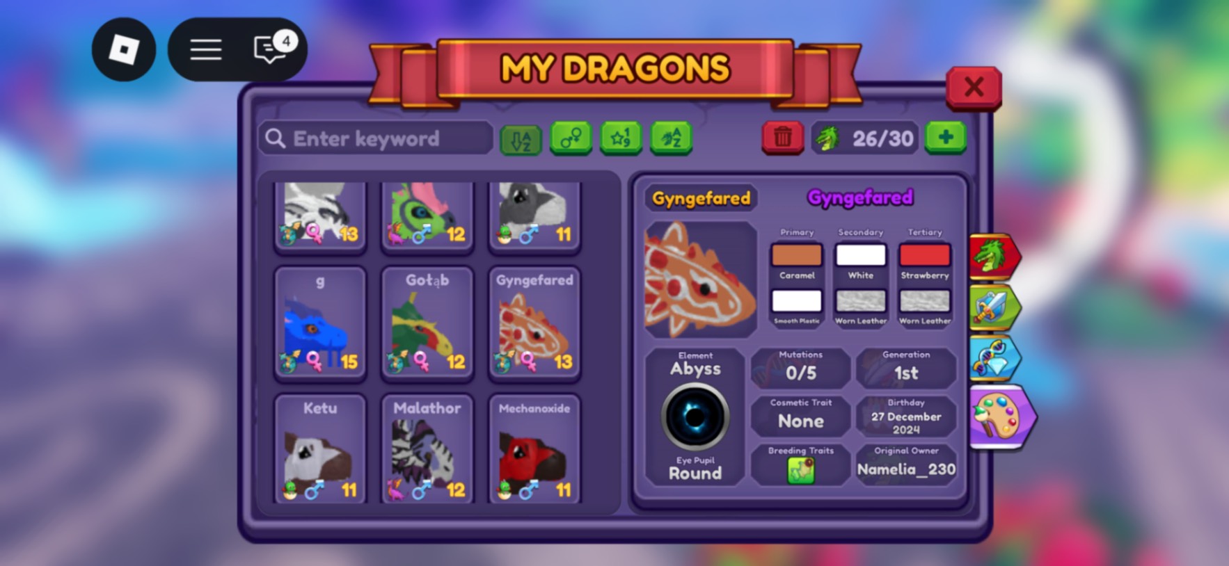 Gyngefared - Roblox Dragon Adventures Trade | Traderie