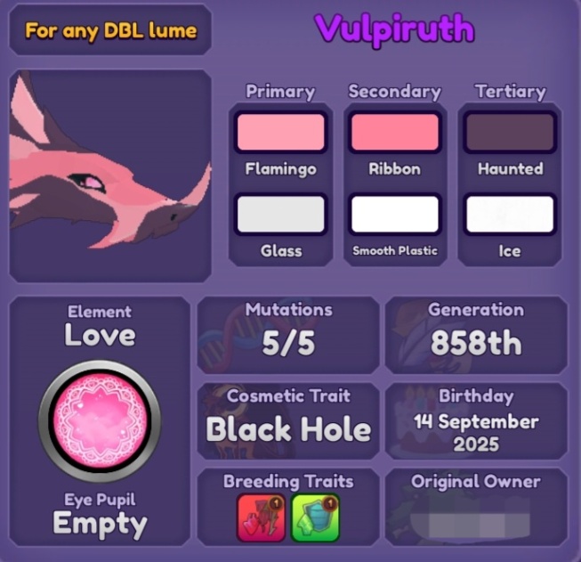 Vulpiruth - Roblox Dragon Adventures Trade | Traderie