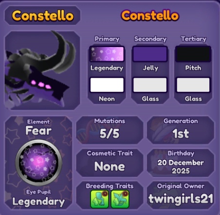 Constello - Roblox Dragon Adventures Trade | Traderie
