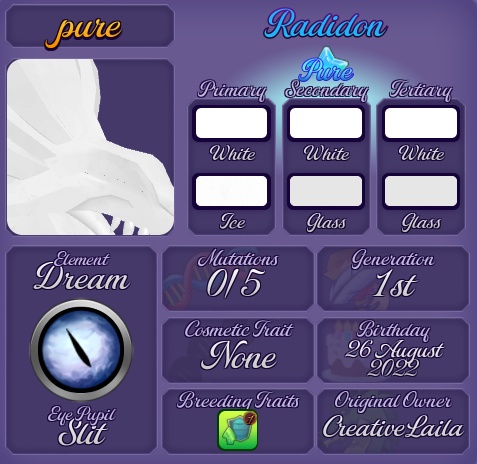 Radidon - Roblox Dragon Adventures Trade | Traderie