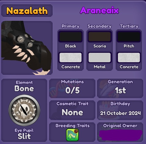 Araneaix - Roblox Dragon Adventures Trade | Traderie