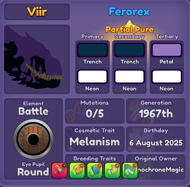 Ferorex - Roblox Dragon Adventures Trade | Traderie