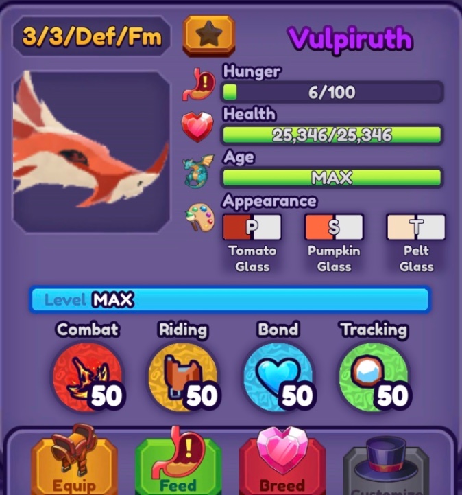 Vulpiruth - Roblox Dragon Adventures Trade | Traderie