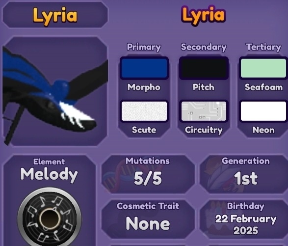 Lyria - Roblox Dragon Adventures Trade | Traderie