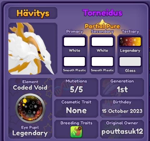 Torneidus - Roblox Dragon Adventures Trade | Traderie