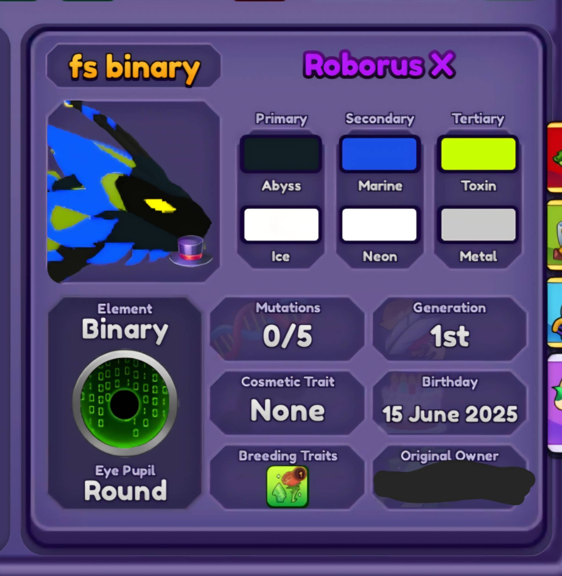 Roborus X - Roblox Dragon Adventures Trade | Traderie