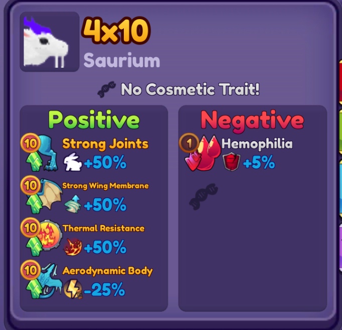 Saurium - Roblox Dragon Adventures Trade | Traderie