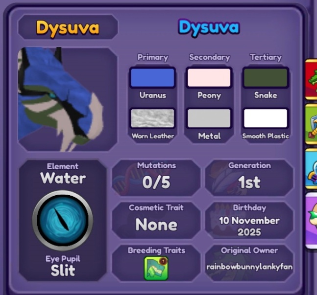 Dysuva - Roblox Dragon Adventures Trade | Traderie