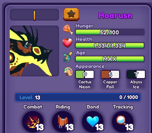 Hoarusn - Roblox Dragon Adventures Trade | Traderie