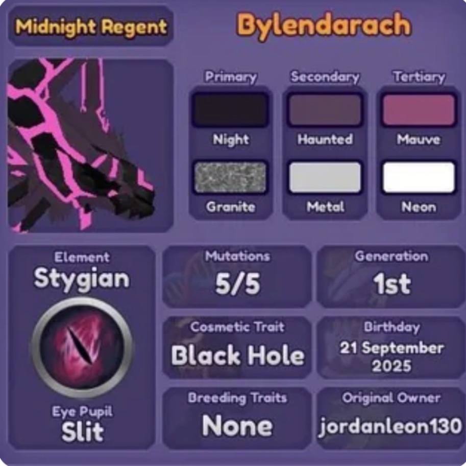Bylendarach - Roblox Dragon Adventures Trade | Traderie