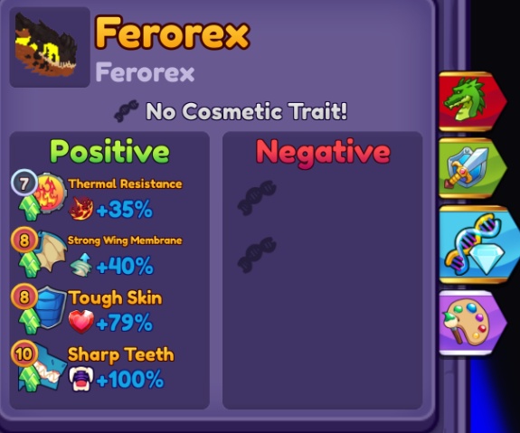 Ferorex - Roblox Dragon Adventures Trade | Traderie