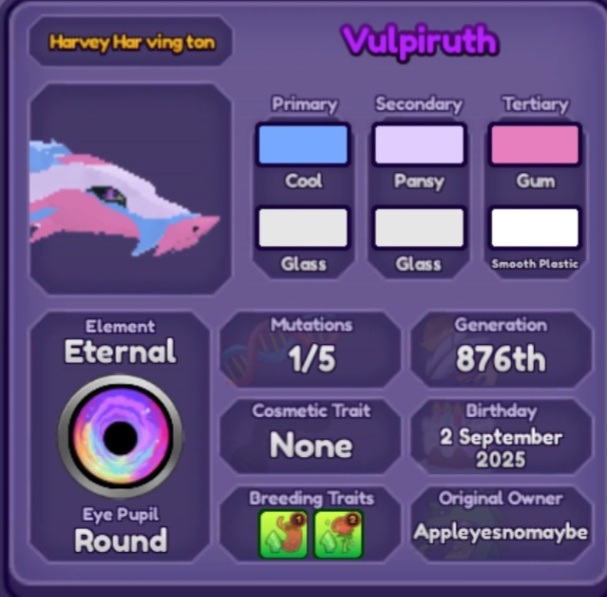 Vulpiruth - Roblox Dragon Adventures Trade | Traderie