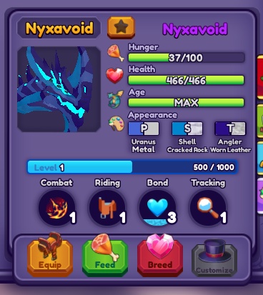 Nyxavoid - Roblox Dragon Adventures Trade | Traderie