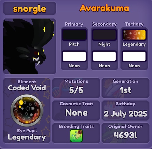 Avarakuma - Roblox Dragon Adventures Trade | Traderie