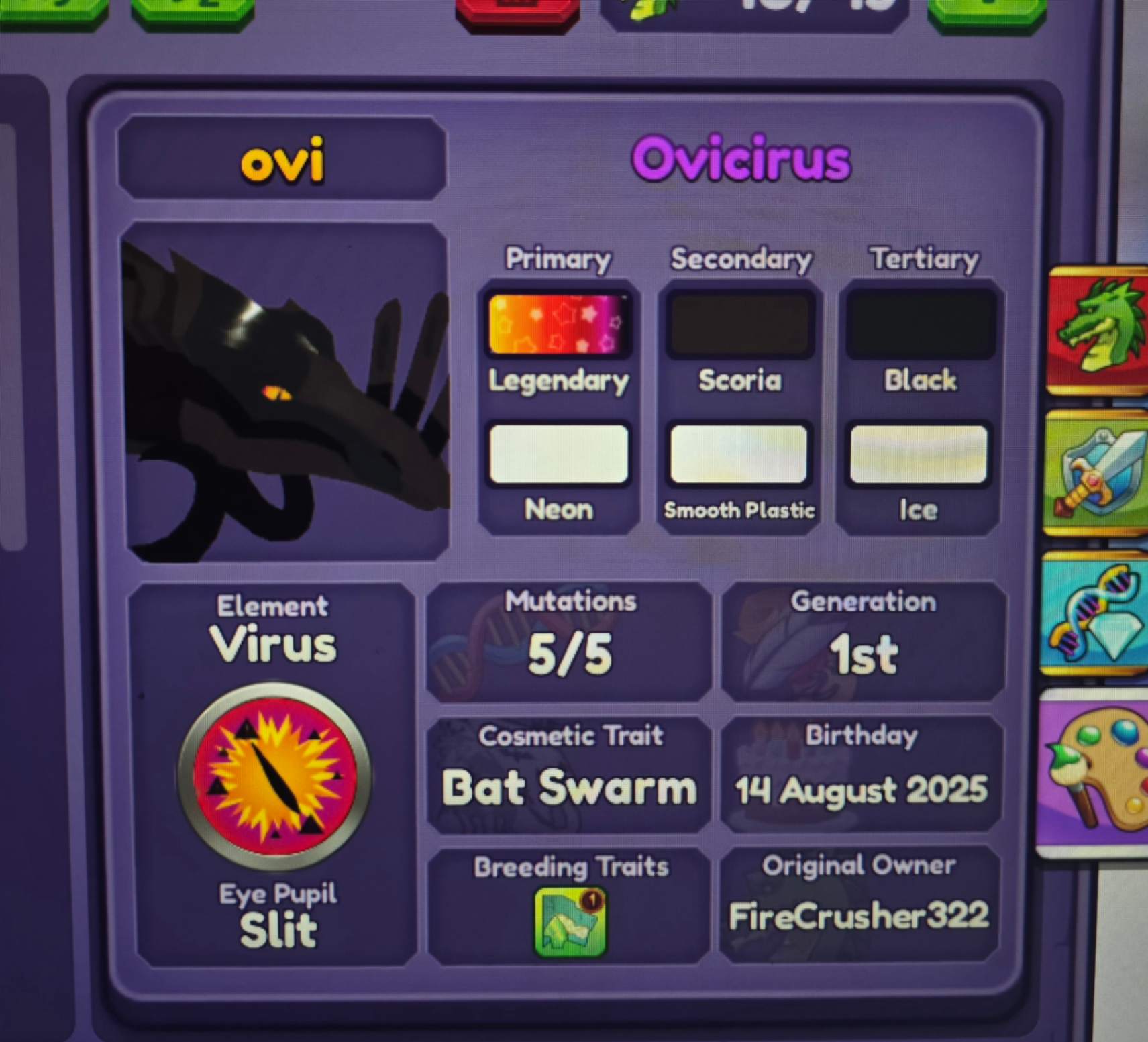 Ovicirus - Roblox Dragon Adventures Trade | Traderie