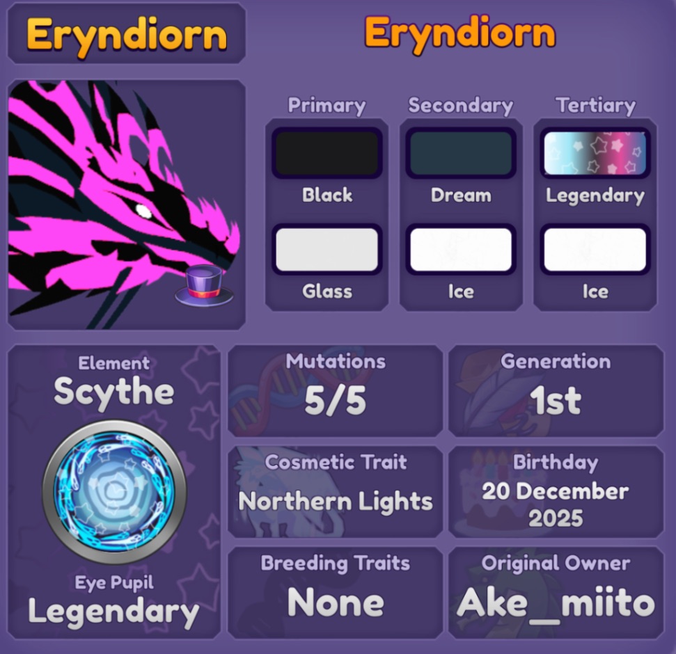Eryndiorn - Roblox Dragon Adventures Trade | Traderie