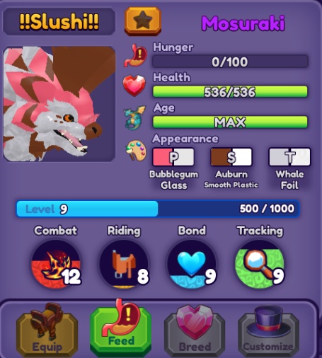 Mosuraki - Roblox Dragon Adventures Trade | Traderie