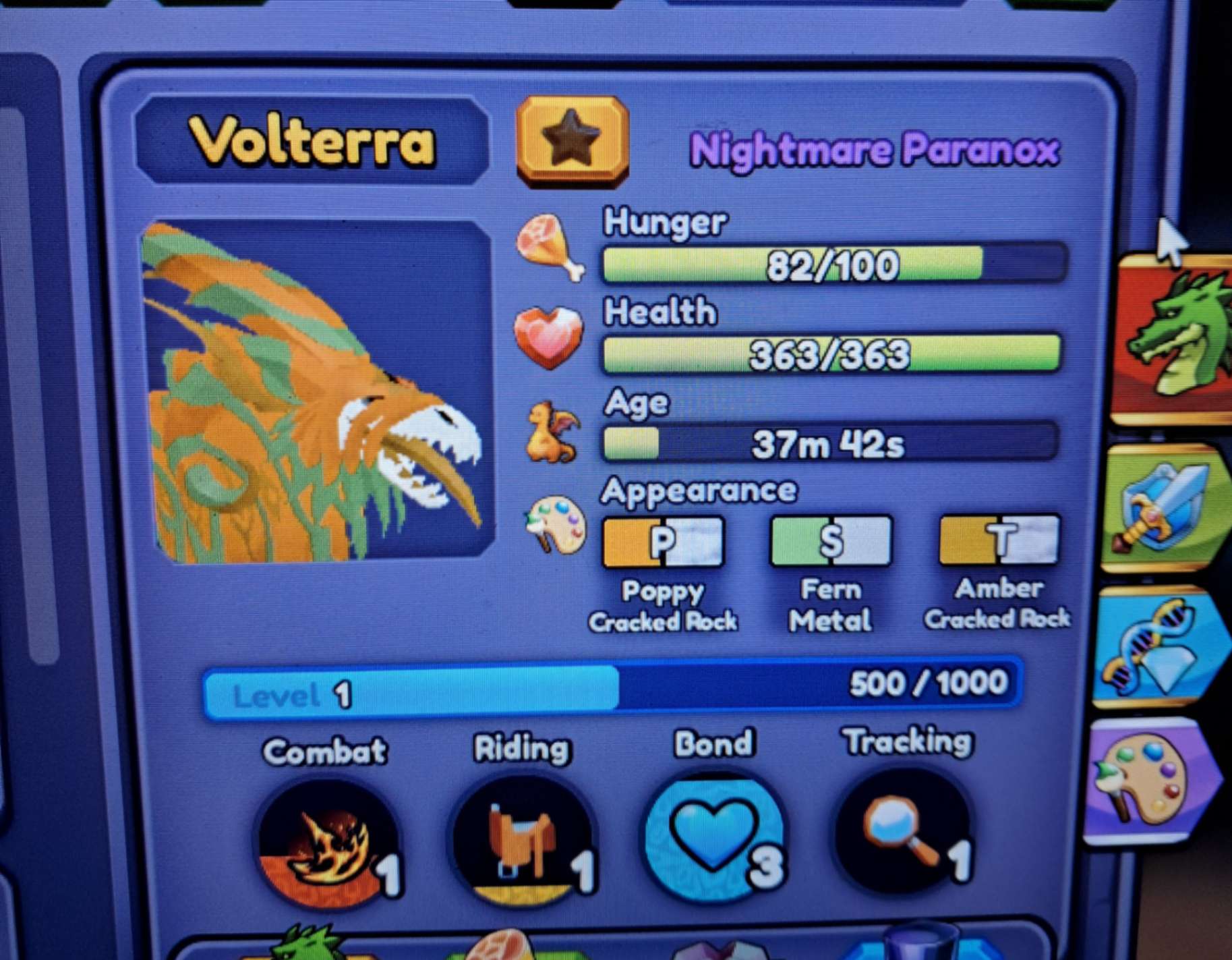 Nightmare Paranox - Roblox Dragon Adventures Trade | Traderie