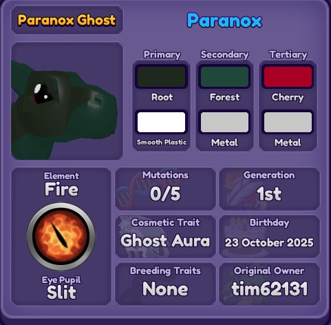 Paranox - Roblox Dragon Adventures Trade | Traderie