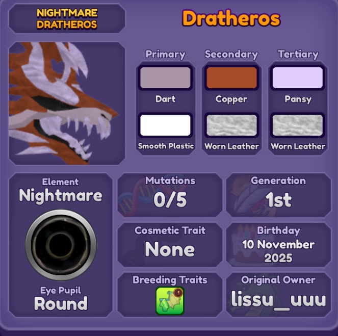 Dratheros - Roblox Dragon Adventures Trade | Traderie