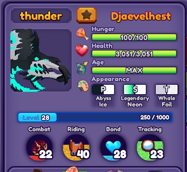 Djaevelhest - Roblox Dragon Adventures Trade | Traderie